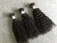 China 8A Grade Peruvian Virgin Curly Human Hair Weave 100g No Tangle Shedding 10-30 inch for sale