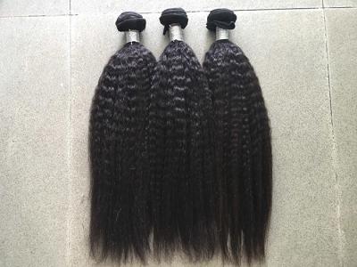 China Peruvian Virgin Human Hair Weft 100g Natural Black 10-30 Inch Unprocessed Double Machine Weft for sale