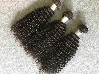 China Grade 8A Virgin Peruvian Human Hair Weave Kinky Curly Hair Extensions 10-30 Inch 100g for sale