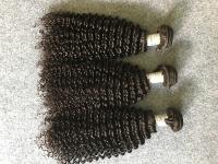 China Grade 8A Virgin Peruvian Human Hair Weave Kinky Curly Hair Extensions 10-30 Inch 100g for sale