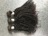 China 8A Virgin Peruvian Kinky Curly Human Hair 10-30inch No Tangle No Shedding for sale