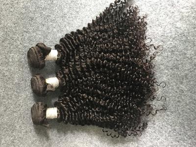 China 8A Virgin Peruvian Kinky Curly Human Hair 10-30inch No Tangle No Shedding for sale