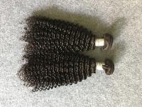 China 8A Virgin Peruvian Kinky Curly Human Hair 10-30inch No Tangle No Shedding for sale