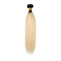 China 1b 613 Russian Ombre Human Hair Extensions No Shedding Double Weft 100g for sale
