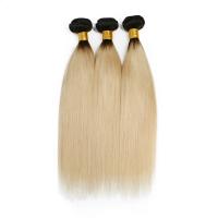 China 1b 613 Russian Ombre Human Hair Extensions No Shedding Double Weft 100g for sale