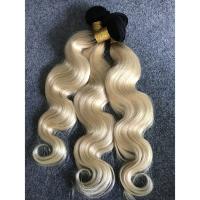China Russian Ombre Human Hair Body Wave 13x4 Lace Frontal Ear to Ear 100% Virgin Remy Hair for sale