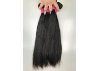 China 100% Virgin Straight Peruvian Human Hair Weave Natural Black 1B 10-30 Inch 8A Grade for sale