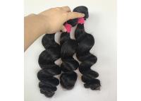 China Peruvian Loose Wave Remy Human Hair Extensions 100g per Bundle No Shedding for sale