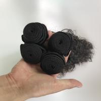 China 100% Virgin Peruvian Water Wave Human Hair With Closure Undyed Color for sale
