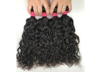 China 18 Inch 100% Brazilian Virgin Hair Water Wave Double Drawn Weft No Shedding 10A Grade for sale