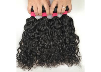 China 18 Inch 100% Brazilian Virgin Hair Water Wave Double Drawn Weft No Shedding 10A Grade for sale