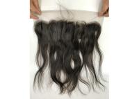 China 100% Brazilian Virgin Hair Extensions 18 Inch Silky Straight Lace Frontal Human Hair No Tangle Shedding for sale