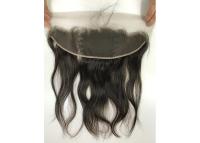 China 100% Brazilian Virgin Hair Extensions 18 Inch Silky Straight Lace Frontal Human Hair No Tangle Shedding for sale