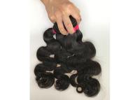 China Natural Peruvian Virgin Human Hair Body Wave Weave Bundles 100g 18 Inch for sale