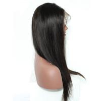 China 10A Grade Straight Lace Front Human Hair Wigs 100% Indian Remy Full Cuticle Thick Bottom 8-40 Inches for sale