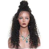 China Glam 180 Density Brazilian Virgin Full Lace Human Hair Wig 8-40 Inches Baby Hair for sale