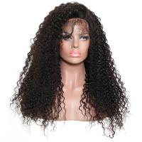 China Glam 180 Density Brazilian Virgin Full Lace Human Hair Wig 8-40 Inches Baby Hair for sale