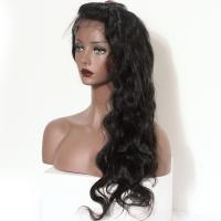 China Double Weft Malaysian Remy Human Hair Lace Front Wig 8-26 Inch 10A Grade for sale