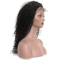 China Kinky Curly Lace Front Human Brazilian Hair Wig 10A Virgin Remy 8-40 Inch for Black Women for sale