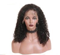 China Kinky Curly Lace Front Human Brazilian Hair Wig 10A Virgin Remy 8-40 Inch for Black Women for sale