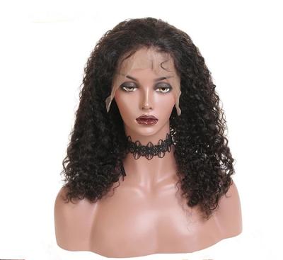 China Kinky Curly Lace Front Human Brazilian Hair Wig 10A Virgin Remy 8-40 Inch for Black Women for sale