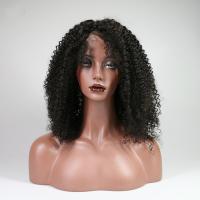 China Indian Kinky Curly Human Hair Lace Front Wig for Black Women 10A Grade 8-40 Inch No Shedding for sale