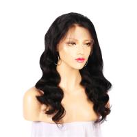 China Cambodian Virgin Human Hair Lace Front Wig Loose Wave 10A Grade 8-40 Inch Full Cuticle Aligned for sale