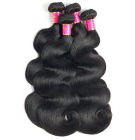 China 10A Grade Body Wave Indian Human Hair Weave 100% Virgin Remy Natural Black 8-40 Inch for sale
