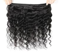 China Peruvian Human Virgin Hair Loose Deep Wave 1B Natural Color 10A Grade 8-40 Inch for sale