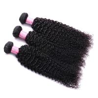 China Afro Curly 100% Brazilian Virgin Human Hair Weft Extensions 8-40 Inch Natural Color for sale