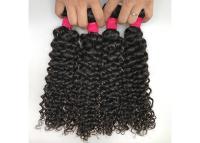 China Peruvian Raw Unprocessed Virgin Human Hair Weave / Jerry Curly Hair Extensions for sale
