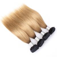 China 100% Virgin Peruvian Human Hair Weave 1B/27 Straight 10A Grade 8-40 Inch Extensions for sale