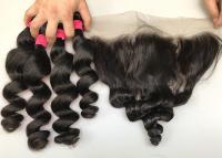 China 100% Brazilian Virgin Hair Loose Wave Human Hair Extensions 10A Grade 8-30 Inch Unprocessed Weave for sale