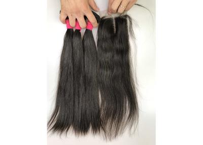 China 100% Indian Virgin Human Hair Weave Silky Straight Double Weft No Shedding 8-30 Inch for sale