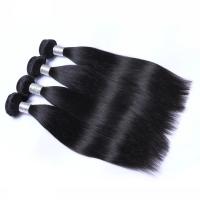 China Comfortable Straight Bundles Peruvian Human Hair Weave 100 Grams / Piece for sale