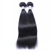 China Comfortable Straight Bundles Peruvian Human Hair Weave 100 Grams / Piece for sale