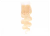 China 613 Color 100% Brazilian Virgin Hair Body Wave 4x4 Closure Free Part 8-24 Inch for sale