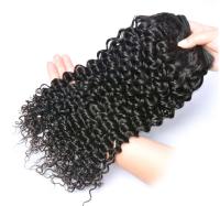 China No Tangle 100% Virgin Human Hair Extensions And 4 X 4 Closures for sale