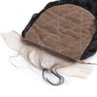 China Peruvian Deep Wave Virgin Human Hair Bundles 4 X 4 Lace Closure for sale