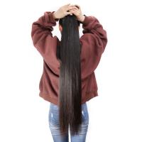 China 100% Virgin Human Hair Straight Weave 40 Inch Unprocessed Full Cuticle 10A Grade for sale