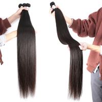 China 100% Virgin Human Hair Straight Weave 40 Inch Unprocessed Full Cuticle 10A Grade for sale
