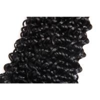 China 8 Inch Kinky Curl Middle Part 100% Brazilian Virgin Hair Lace Closure 10A Grade for sale