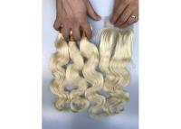 China 100% Brazilian Virgin Hair Body Wave 3 Bundles 1B 613 Color 8-30 Inch Extensions for sale