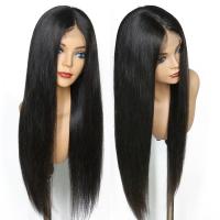 China 150% Density Brazilian Full Lace Human Hair Wig with Baby Hair for Black Women 10A Grade for sale