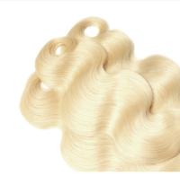 China 613 Blonde Body Wave 100% Virgin Human Hair Bundles 8-40 Inch Malaysian Natural Wave Extensions for sale