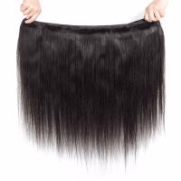 China 100% Virgin Brazilian Straight Human Hair Bundles with 4x4 Closure 10A Grade 8-40 Inch for sale