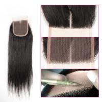 China 100% Virgin Brazilian Straight Human Hair Bundles with 4x4 Closure 10A Grade 8-40 Inch for sale