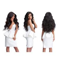 China 10A Grade Brazilian Virgin Hair Body Wave 8-40 Inch Double Weft Extensions for sale