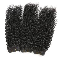 China Kinky Curl Undyed Peruvian Virgin Hair Weave 3 Bundles with Frontal 10A Grade 8-40 Inch No Shedding for sale
