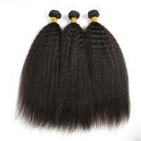 China 10A Grade Peruvian Virgin Human Hair Extensions Yaki Straight Natural Color 8-40 Inch Dyeable for sale